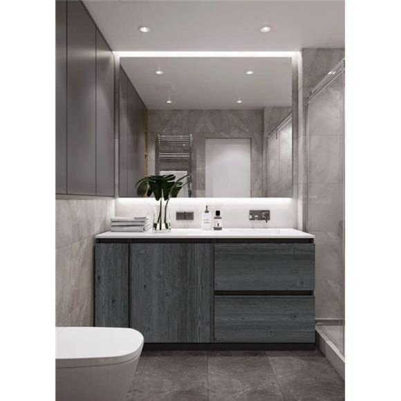 Wall Decor | Natural Wood Contact Paper Gray Wood Grain Wallpaper Peel ...